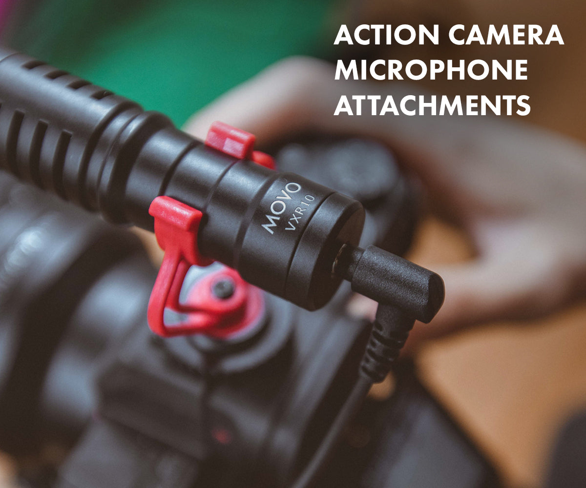 Action Camera Microphone Attachments | Action Camera Microphones | Movo
