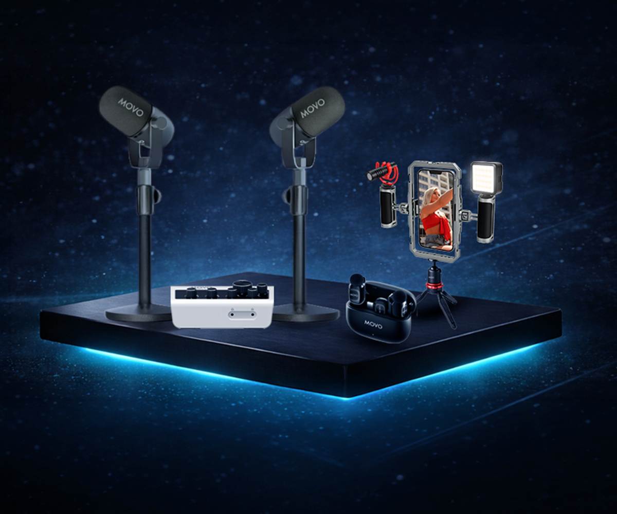 Movo - Audio & Video Accessories | DSLR & Smartphone Microphones