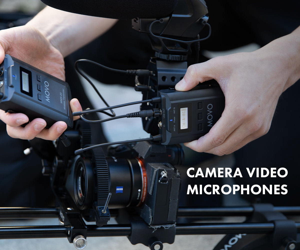 DSLR Microphones | Microphones for Cameras | On-Camera Mics | Movo