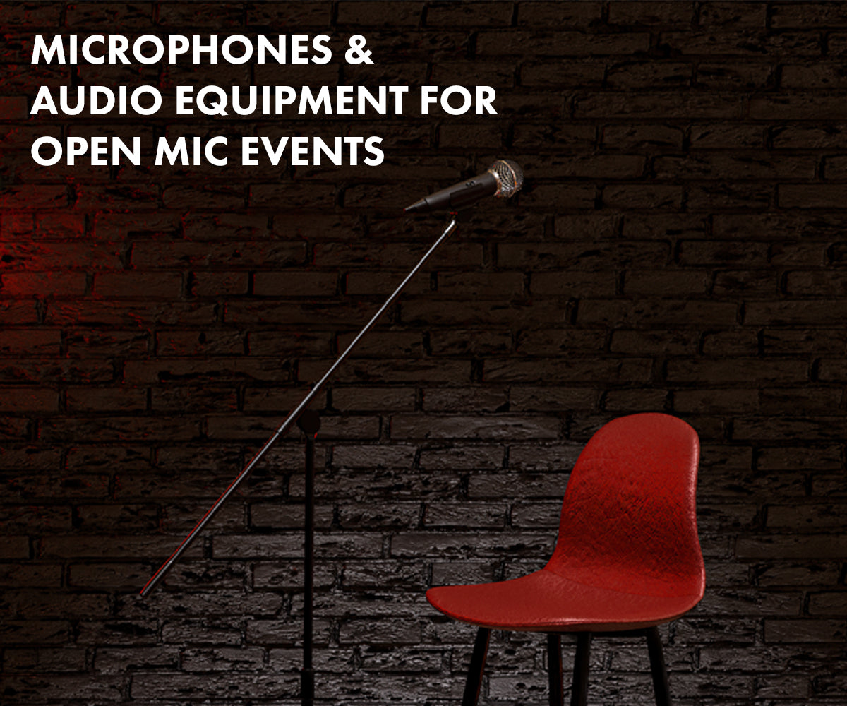 Microphones for Open Mic Events | Open Mic Audio Equipment | Movo