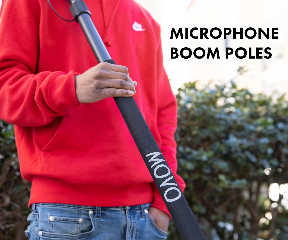 Microphone Boom Poles | Boom Mic Pole | Movo
