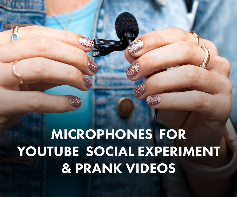 Microphones for Youtube Social Experiment & Prank Videos | Movo