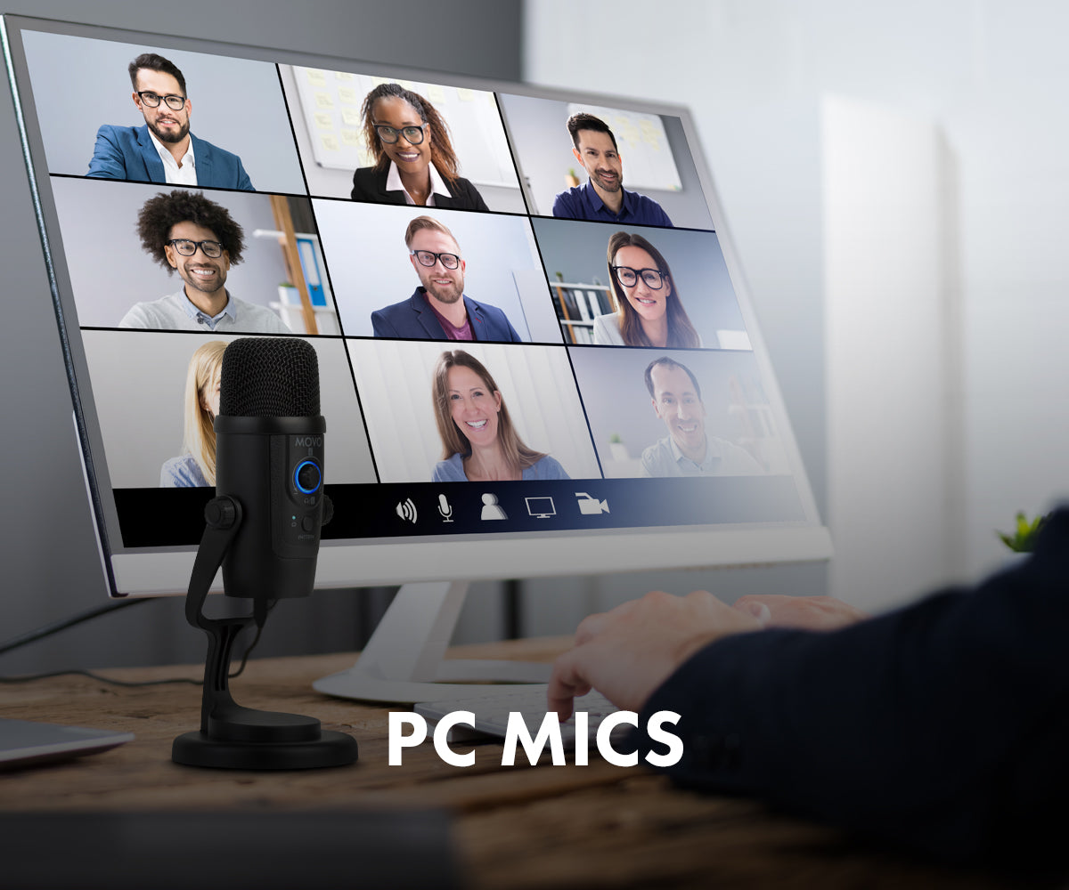 Best PC Microphones: Wireless, USB, Lavalier Microphones | Movo ️