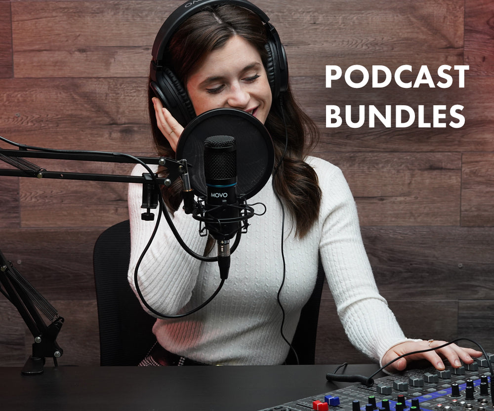 Podcasting Equipment Bundles & Kits | Best Podcast Bundles | Movo