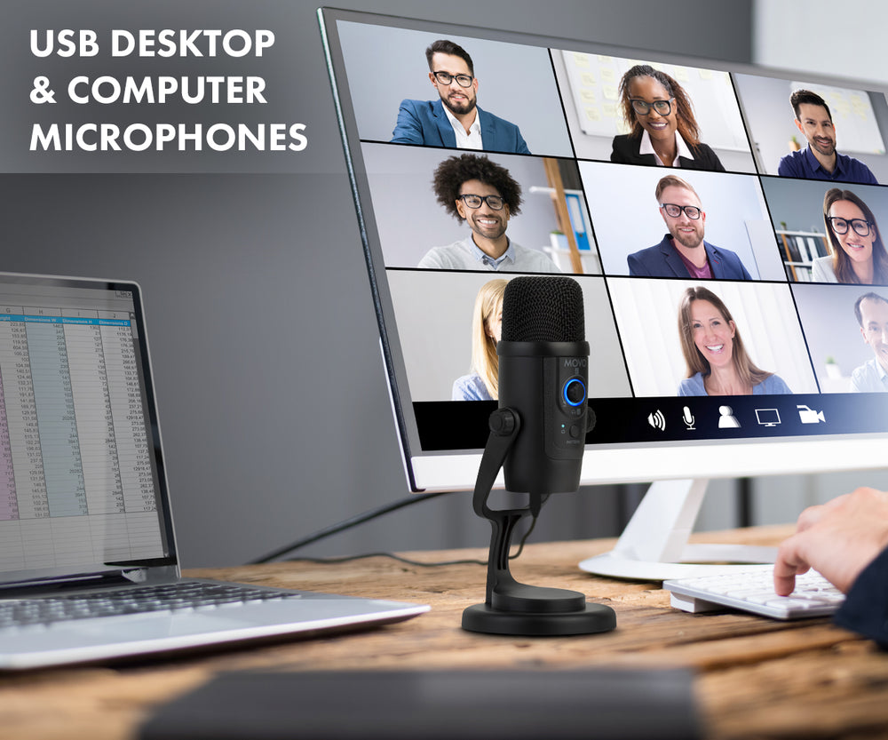 Top USB Desktop & PC Microphones | Movo