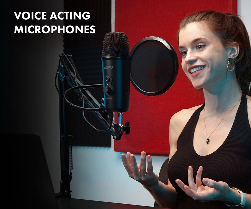 Best Microphones for Voice Acting & Voice-Overs | Movo