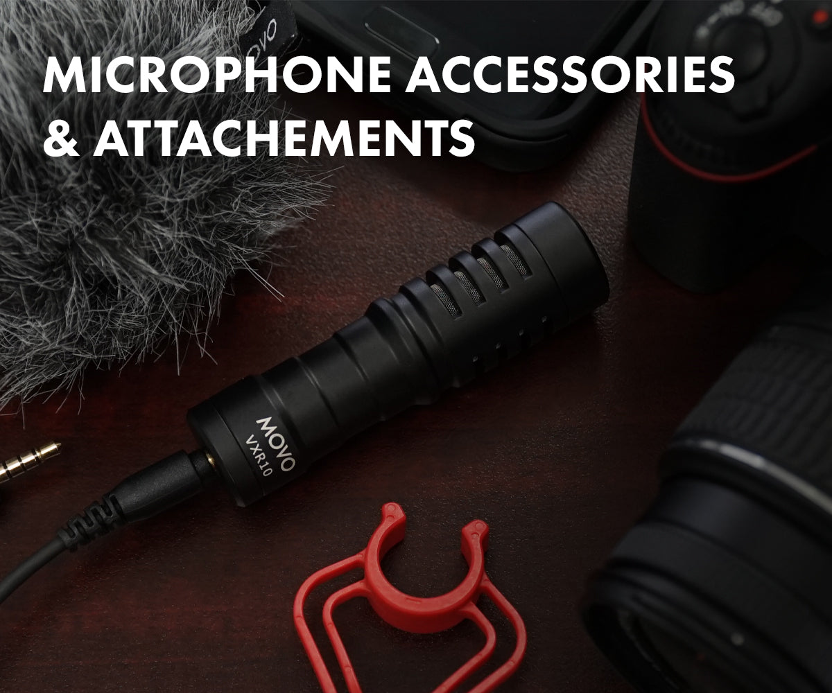 Microphone Accessories & Microphone Attachments | Movo