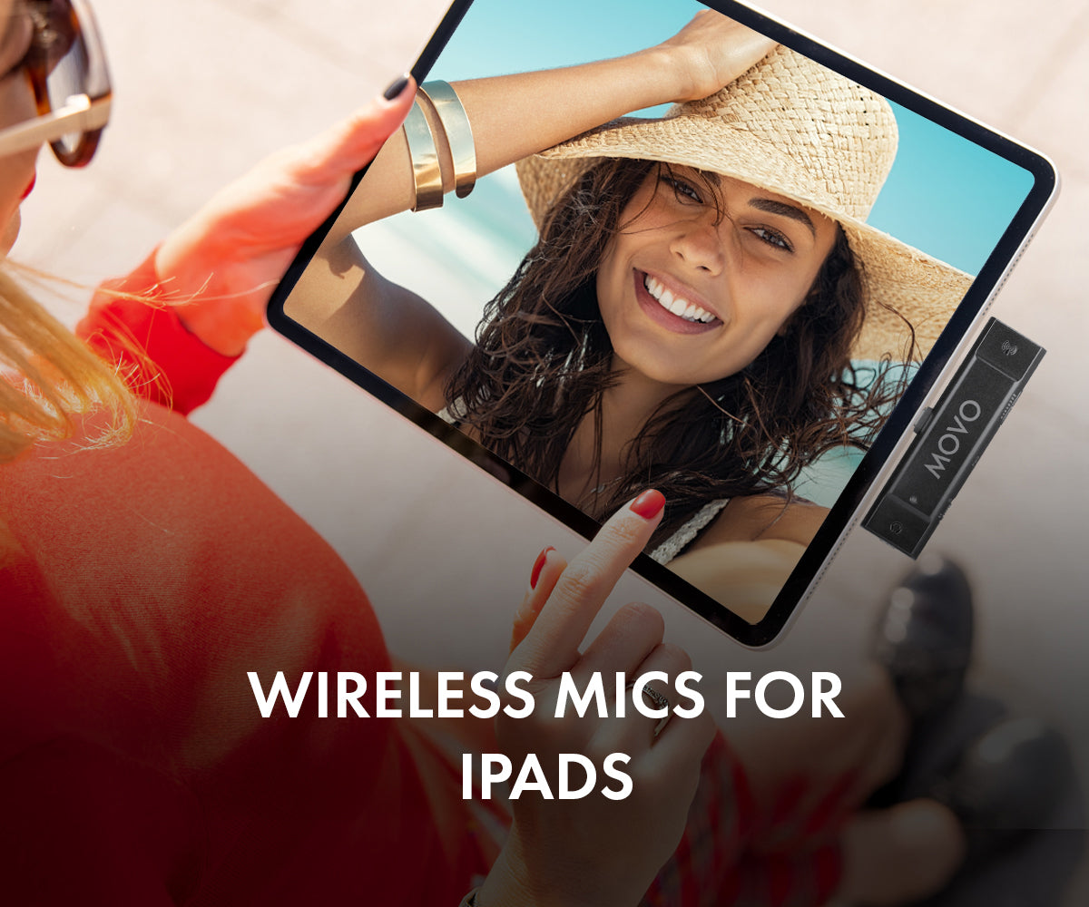 Wireless Mics for iPads | Wireless iPad Microphones | Movo