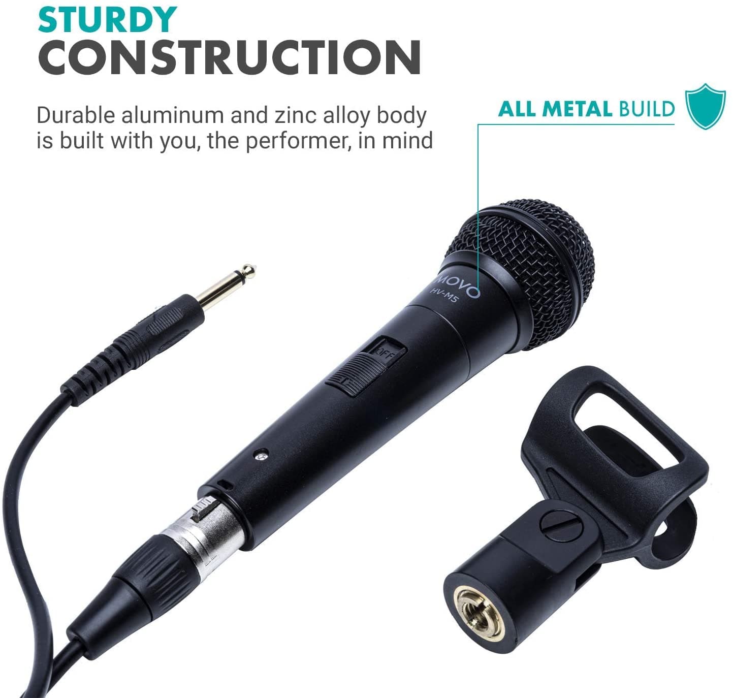 Best Dynamic Handheld Microphones | Movo