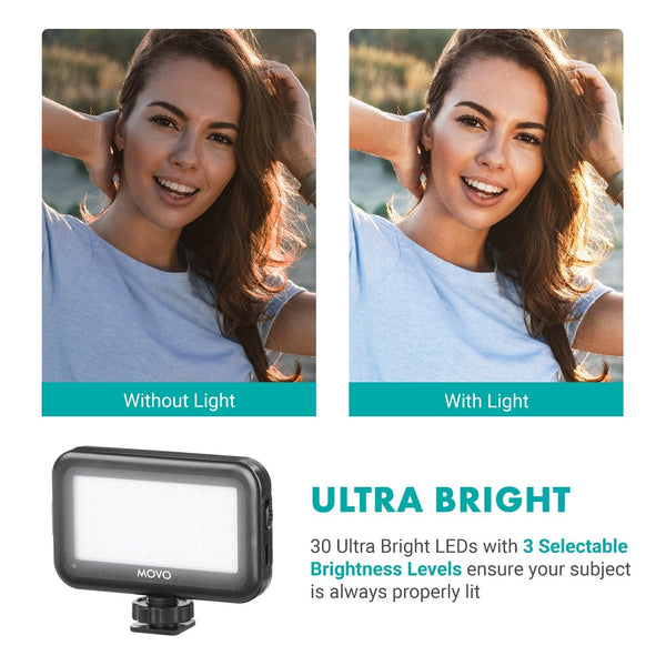 Smartphone Video Kit W/ Tripod, Mic, Light, More | iVlogger | Movo